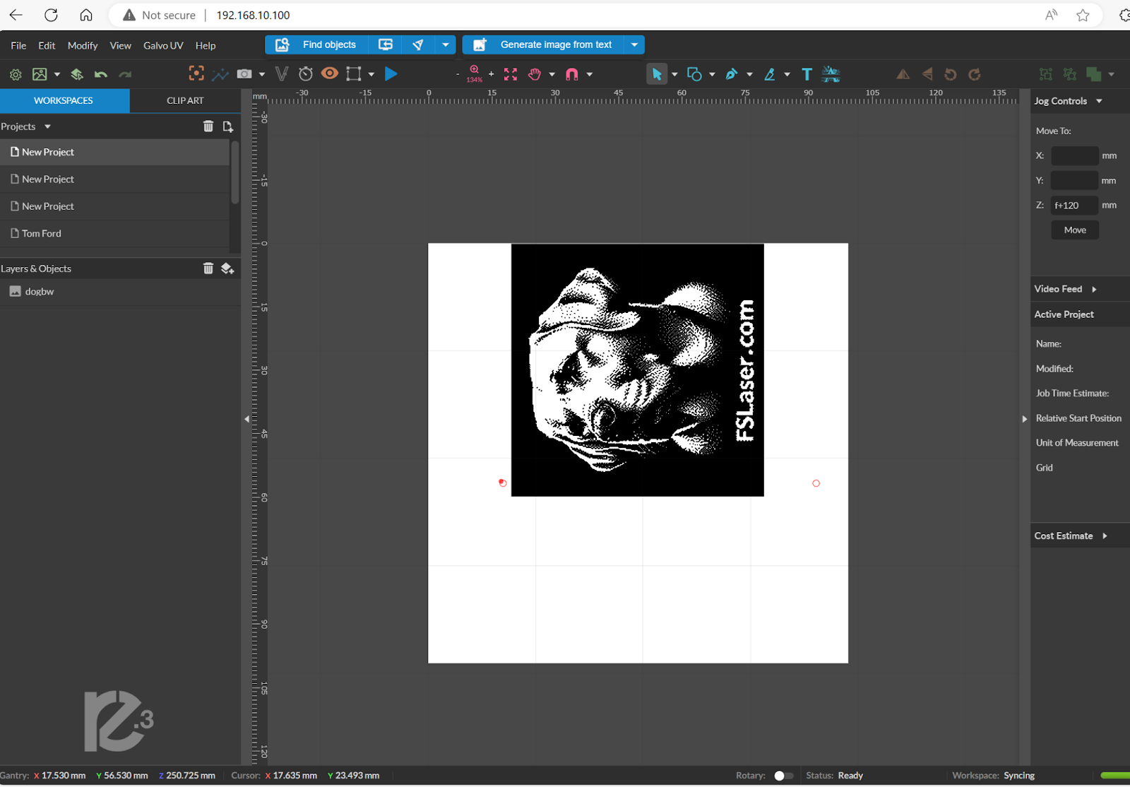 FSL Chuck Rotary V2 Setup for Galvo Lasers – FSL Support Helpdesk